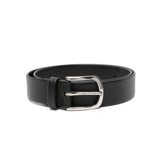 Orciani Leder G&uuml;rtel - - Accessories - Herren - Schwarzk - 110 CM
