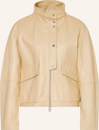 By Malene Birger By Malene Birger Lederjacke Suzanne beige