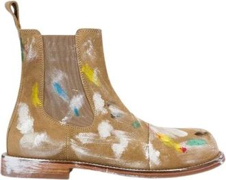 Moschino unisex, Chaussures, Multicolore, Taille: 40 EU Suede Beatles Bottes
