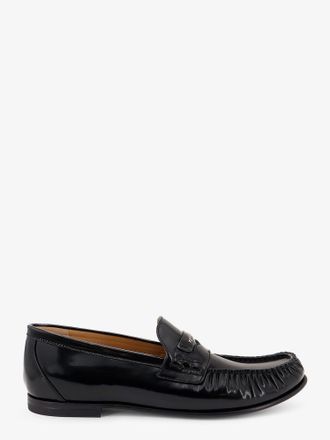 Fendi Leather Scrunch loafers - FENDI - gender_Man