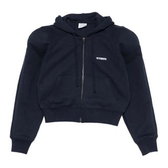 VETEMENTS Damen, Sweatshirts & Hoodies, Blau, SGr&ouml;&szlig;e