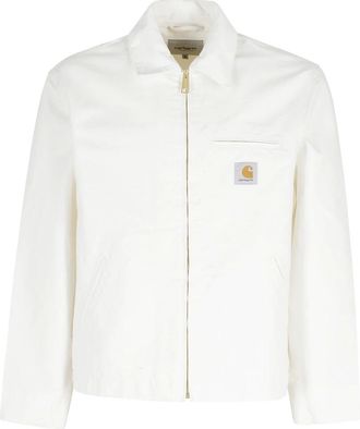 Carhartt Work in Progress Homme, Vestes, Blanc, Taille: L Detroit Jacket