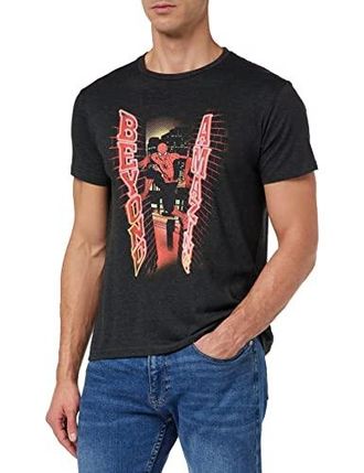 MARVEL « Beyond Amazing » T-Shirt Homme MEMARCOTS242, Anthracite Melange, Taille XXL