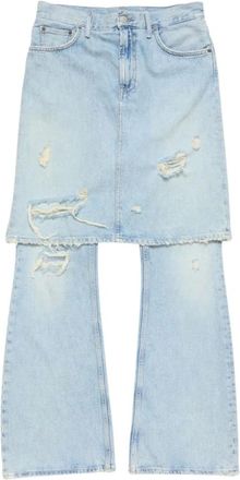 Acne Studios Femme, Jeans, Bleu, Taille: 36 FR Flared Jeans