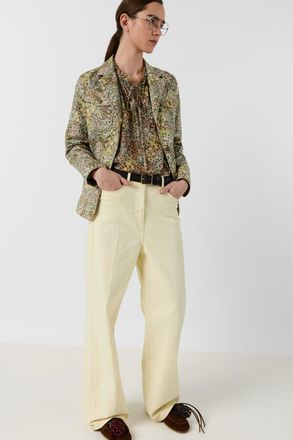 Gerard Darel Jean droit et large - AELINA - Jaune