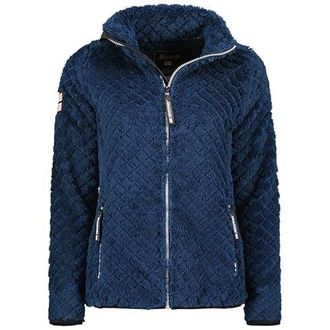 Geographical Norway Uparola Lady - Polaire Fine Femme Chaude Fermeture Zip - Veste Automne Hiver Printemps Chaud Femmes - Longues Manches Vetement Pull Fourrure Doux Conf