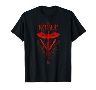 Dungeons & Dragons The Rogue Class Stealth Swords Logo T-Shirt