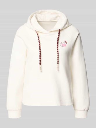 Marc Cain Relaxed Fit Hoodie mit Motiv-Print