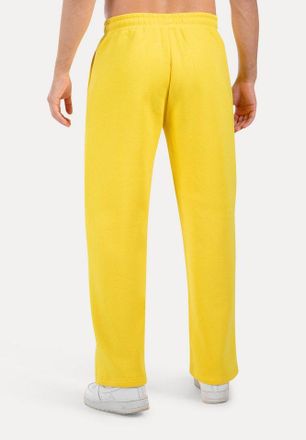 Smilodox Jogginghose Lorik, Bequeme Sweathose, Logo-Detail, elastischem Bund mit Kordelzug seitliche Eingrifftaschen gerader Beinabschluss weiches Material