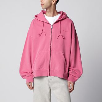 Carhartt Work in Progress Kapuzen-Sweatjacke Benton aus Baumwolle in Primelgelb