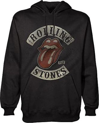 THE ROLLING STONES Sweat &agrave; Capuche Tour - Adulte (3XL) (Noir)