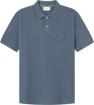 Springfield Herren 5ic-Polo Bas Reg T9 V Poloshirt, Rauchblau, L