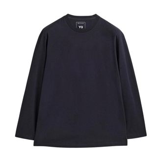 Yohji Yamamoto Langarmshirt mit Grafikdruck - - Tops - Herren - Schwarzk - S