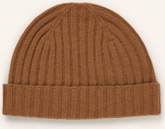 Strokesman's Strokesmans Cashmere-M&uuml;tze braun