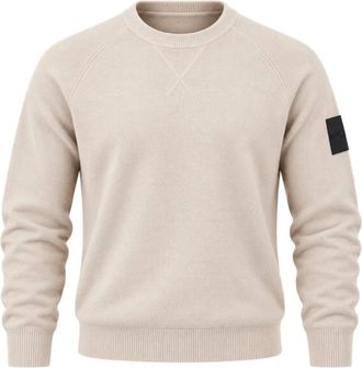Outhere SweaT-shirt &agrave; col rond Woodveil - unisex - Sweatshirts et sweats &agrave; capuche - Blanc - Taille: M