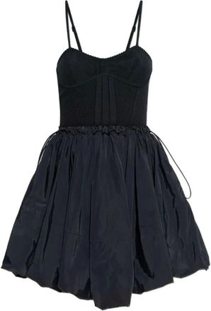 The Attico Femme, Robes, Noir, Taille: 36 FR Mini Robe