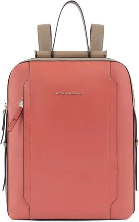 Piquadro Femme, Sacs, Rose, Taille: ONE Size Sac &agrave; dos pour ordinateur portable 14