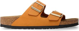 Birkenstock Arizona Nubukleder Damen Pantolette, Größe:39 EU