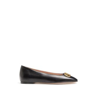 Valentino Garavani VLogo Signature Ballerina - - Shoes - Damen - Schwarzk - 36 EU