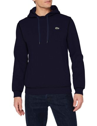 Lacoste Sport Herren SH1527 Sweatshirt, Marine/Marine, 3XL