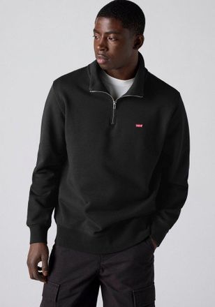 Levi's Sweatshirt ORIGINAL HM 1/4 ZIP mit Troyer-Kragen und Logo-Stickerei