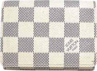 Louis Vuitton unisex, Pre-owned, Beige, Taille: ONE Size Portefeuille en tissu Pre-owned