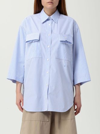 Moschino Hemdbluse MOSCHINO COUTURE Damen Farbe Blau