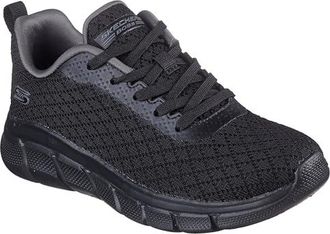 Skechers Baskets pour Femme, Chaussures de Sport, Noir, 37 EU