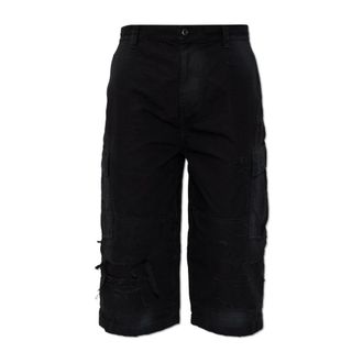 Balenciaga Herren, Shorts, Schwarzk, LGr&ouml;&szlig;e