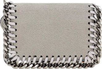 Stella McCartney Femme, Accessoires, Gris, Taille: ONE Size Small Flap Falabella Wallet