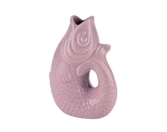 Giftcompany Monsieur Carafon Vase/Karaffe Fisch XS Lavender 0,2l
