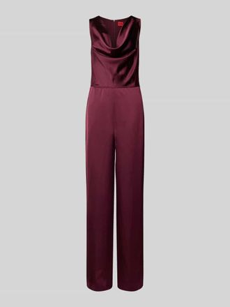 HUGO BOSS Taillierter Jumpsuit aus Satin Modell KIMARI-1