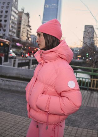 Jott Doudoune Grand Froid esprit puffer Vibrant pink Nami - Taille S
