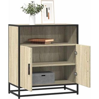 vidaXL Buffet chêne sonoma 68x35x76 cm bois dingénierie Vidaxl