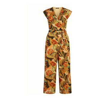 King Louie Damen, Jumpsuits & Playsuits, Mehrfarbig, SGr&ouml;&szlig;e