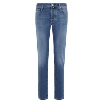 Jacob Cohen Pant 5 Pkt Slim Fit Bard Vintage - - Jeans - Herren - Blau - W31