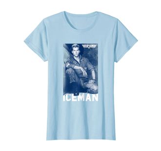 Top Gun Iceman Foto T-Shirt