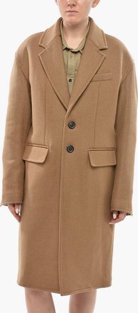 Dsquared2 Oversize-Mantel Aus Schurwolle Und Nylon Mit Pattentaschen Dsquared2