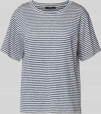 Max Mara Regular Fit T-Shirt aus Leinen-Mix Modell PELOTA