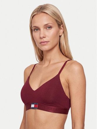 Tommy Hilfiger Bralette-BH UW0UW06673 Dunkelrot