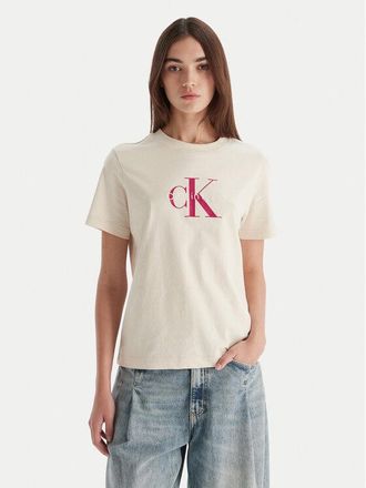 Calvin Klein Jeans T-Shirt Hero LV047B865G Beige Regular Fit