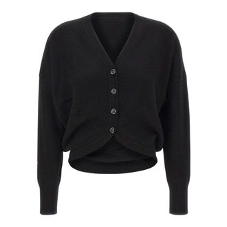 Marella Alacre Cardigan - Femme - Pulls - Noir - Taille: 40 FR