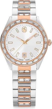 Swarovski Femme, Accessoires, Gris, Taille: ONE Size Montre Matrix Date