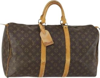 Louis Vuitton unisex, Pre-owned, Brun, Taille: ONE Size Sac Week-end en Toile Pre-owned