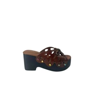 Kurt Geiger Femme, Chaussures, Brun, Taille: 38 1/2 EU Butterfly Mule Sandal