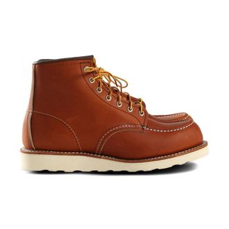 Red Wing Shoes Braune Knopfstiefel Stilvolles Design - - Shoes - Herren - Braun - 45 EU