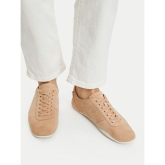 Calvin Klein Sneakers Calvin Klein Baller Sneaker Laceup HW0HW03263 Beige