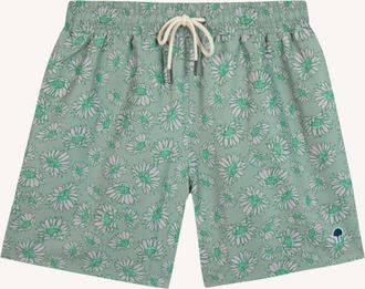 Faguo Short de bain vert clair et multicolore - MIMIZAN