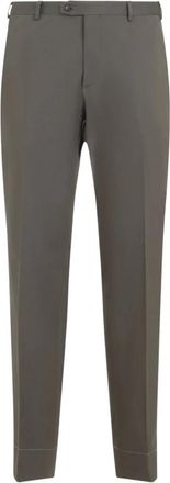 Brioni Stylische Pienza Hosen f&uuml;r M&auml;nner - - Trousers - Herren - Grau - L