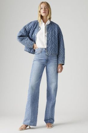 Levi's Ribcage Wide Leg Jeans - Damen - Blau / Blau